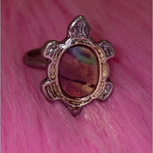 Jewelry | Abalone Shell Turtle Ring | Poshmark